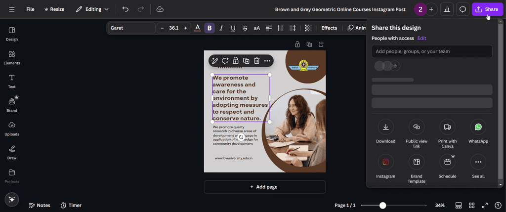 How to Spell Check in Canva – Fix Typos Fast - 1 minute video guide