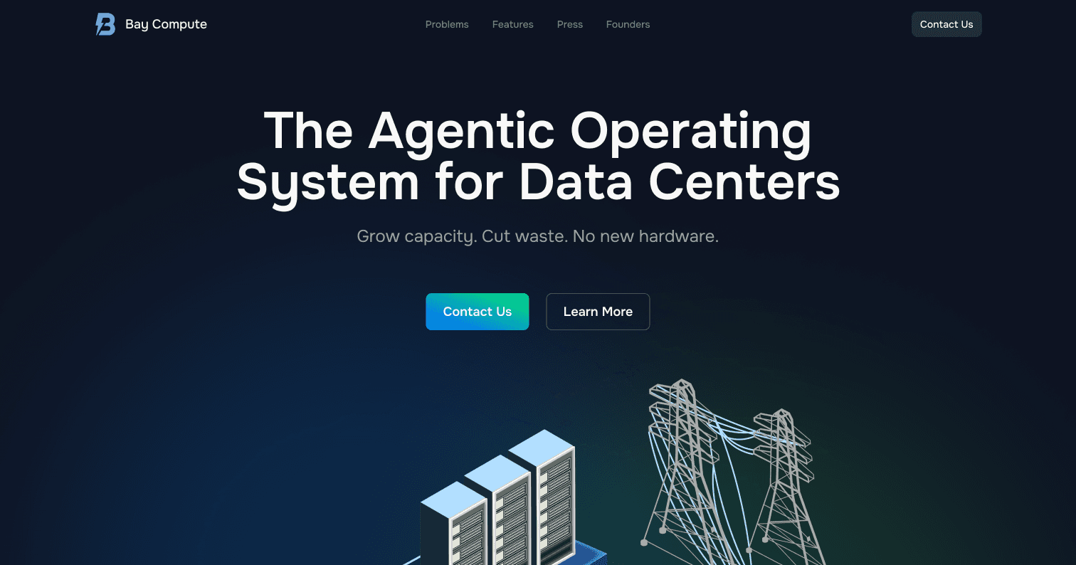 Bay Compute - The Agentic Operating System for Data Centers