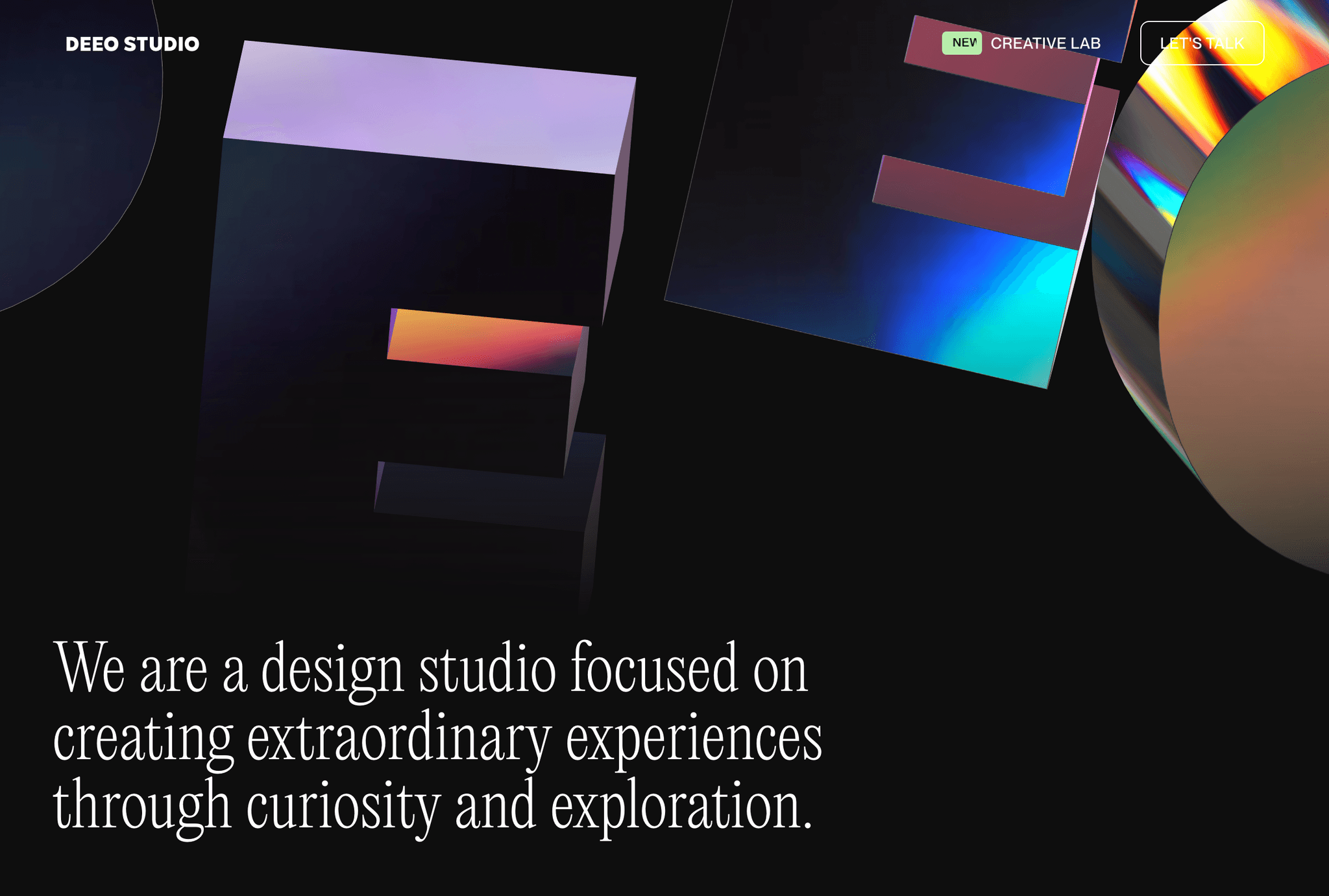 Dark Themed Web Design Inspiration