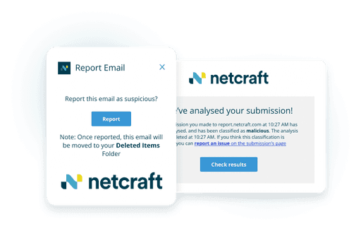 Netcraft Mobile Apps, Email and Browser Extensions and Toolbar | Netcraft