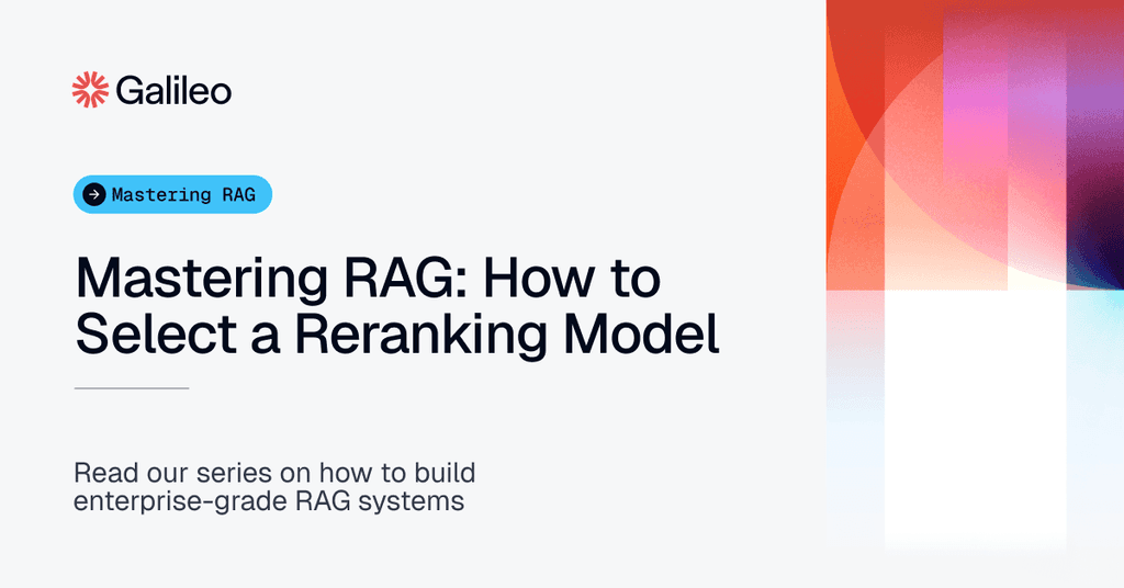 Mastering RAG: How to Select A Reranking Model