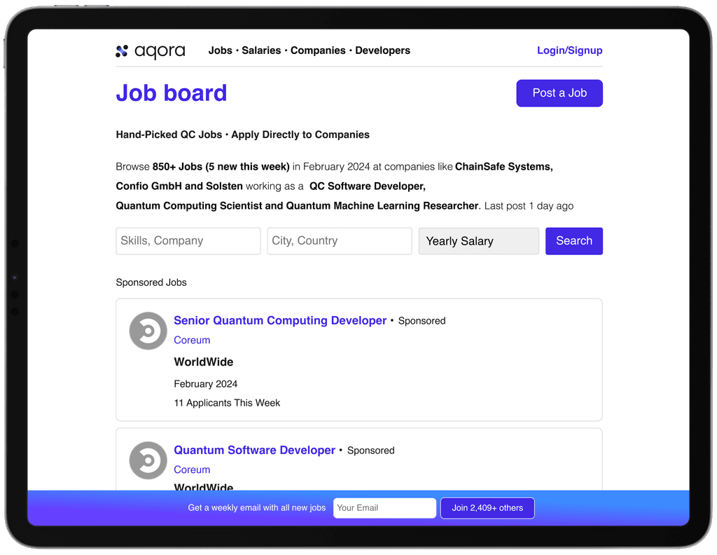 aqora - The Quantum Challenge Marketplace