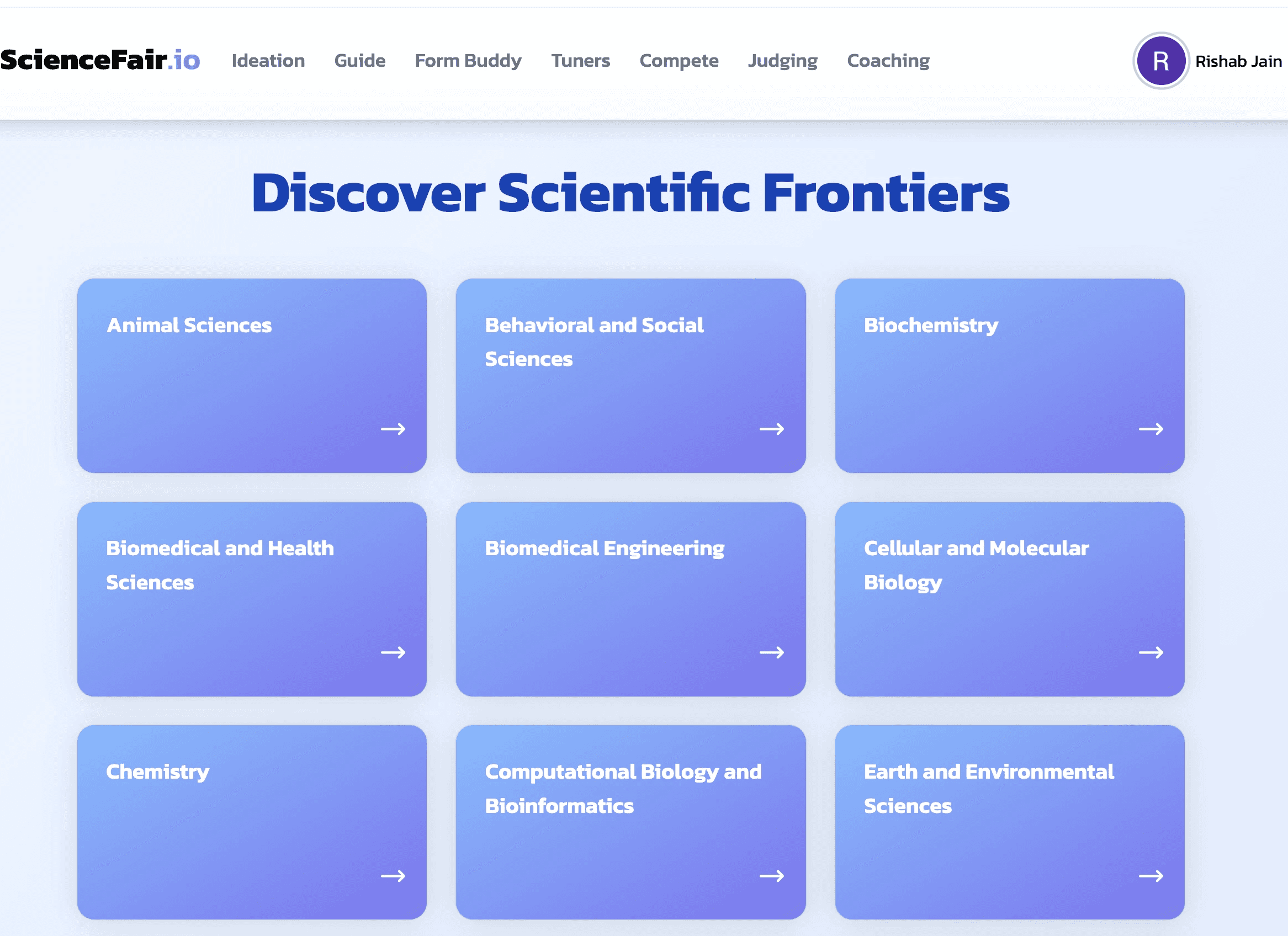 ScienceFair.io: AI Research Discovery Tool