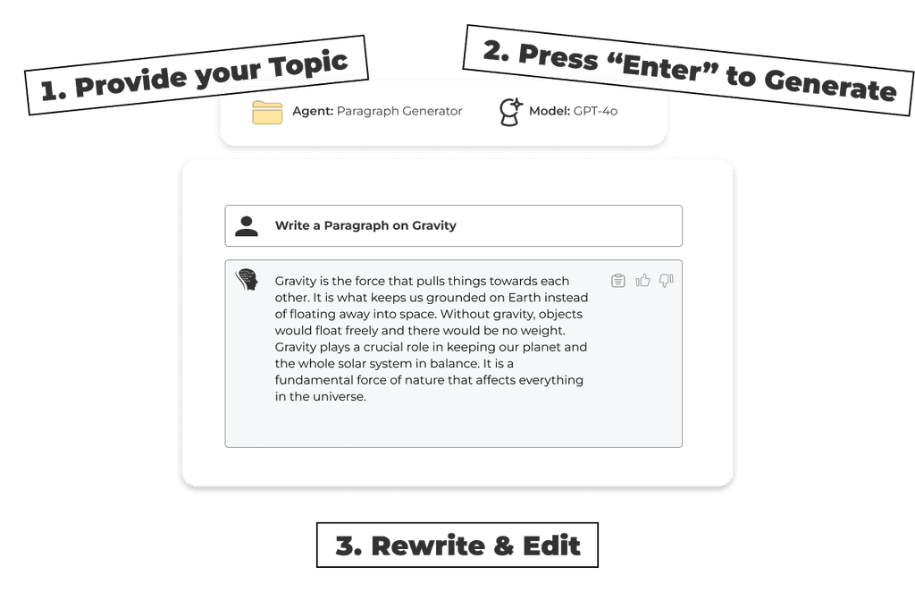 Free AI Paragraph Generator