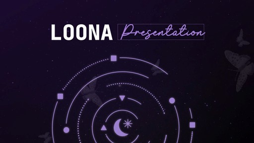 LOONA Space Template - D Story