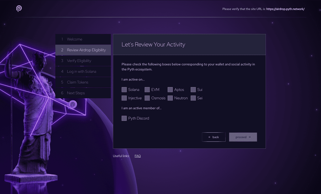 Guide to Claiming Your Retrospective Airdrop Allocation - Blog - Pyth ...