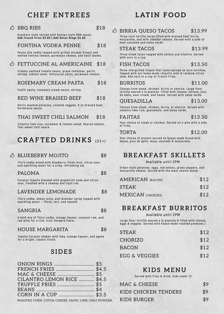Urban Kitchen Restaurant