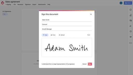 Electronic Signature Formats and Examples - Contract Management ...