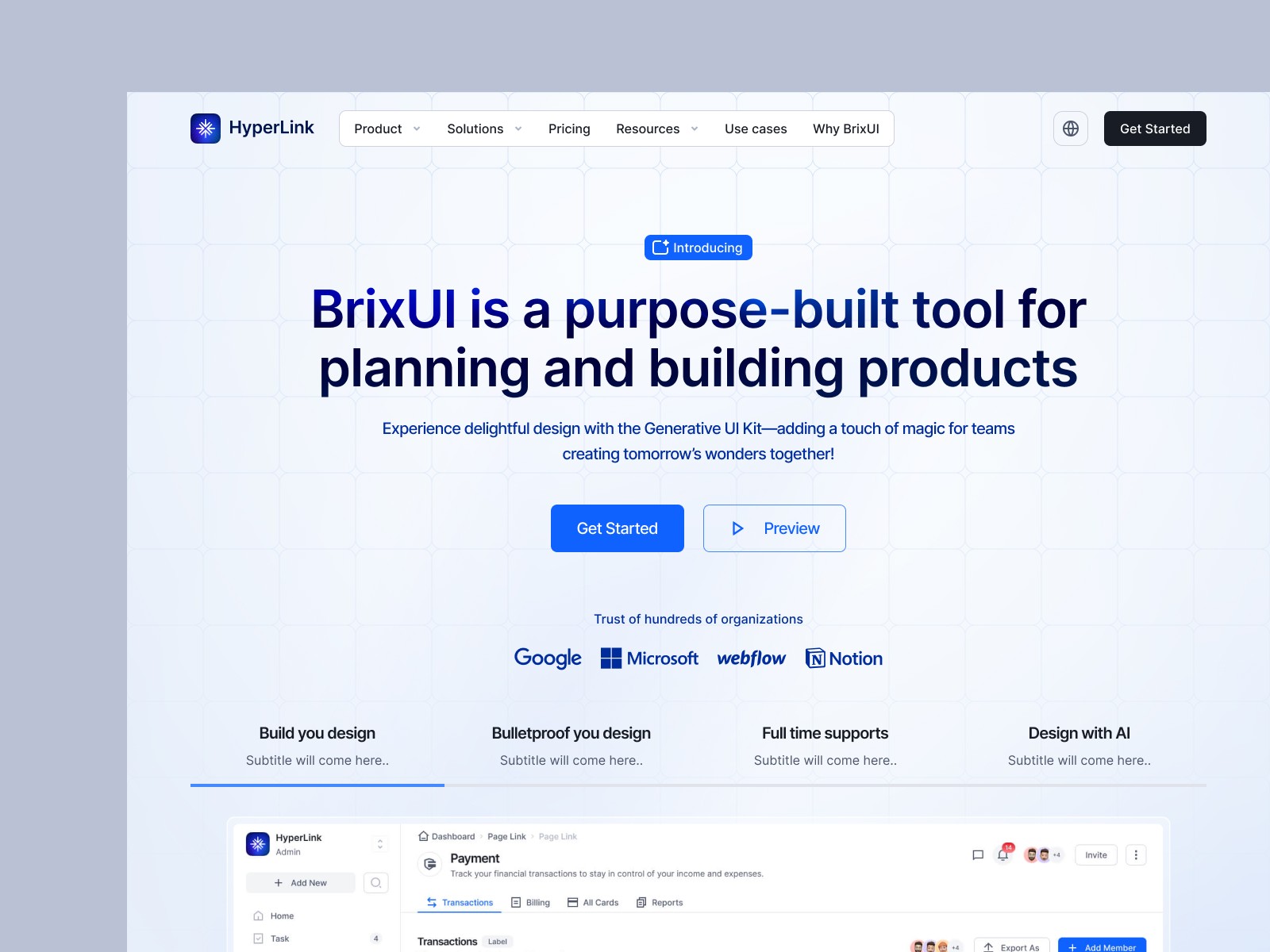 BrixUI - The world's largest Figma multi-brand UI library and design system.