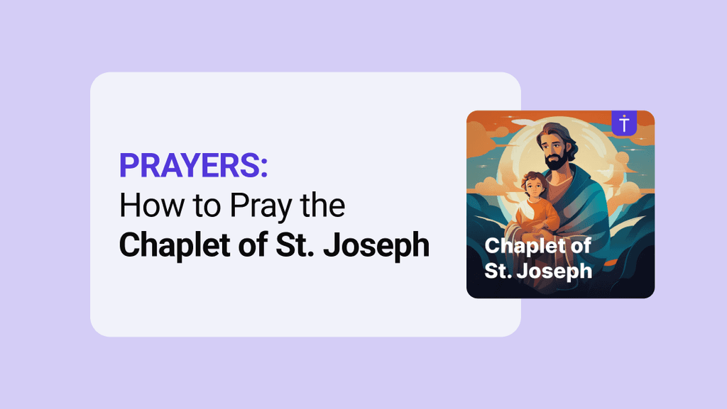 PRAYERS: How to Pray the Chaplet of St. Joseph - Tabella