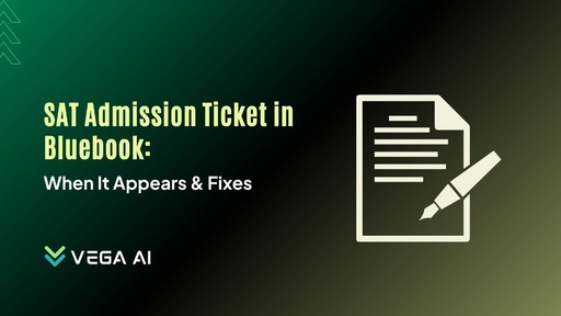 SAT Ticket in Bluebook: Timing & Troubleshooting