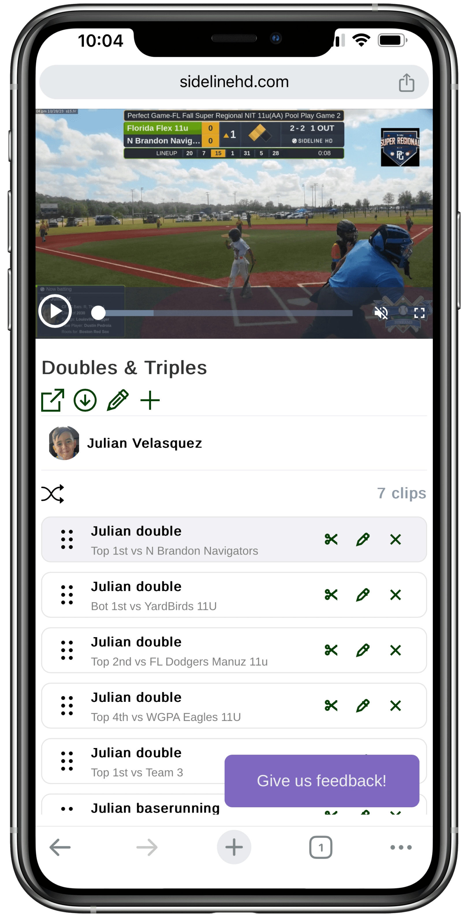 sidelineHD - live stream youth sports