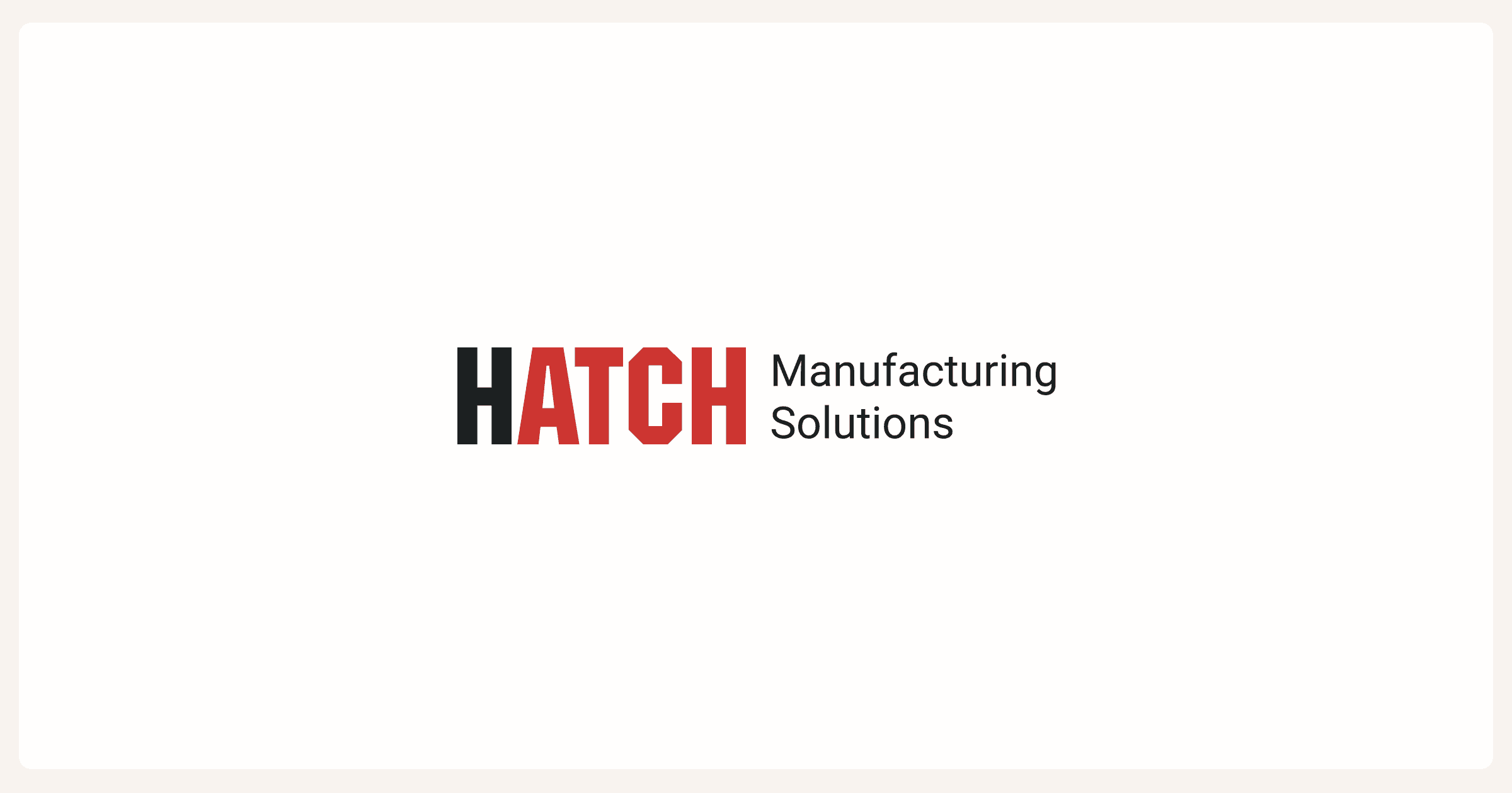 Hatch Manufacturing Solutions - Electronic Manufacturing Services