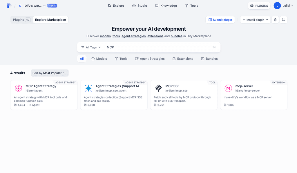 Dify MCP Plugin Hands-On Guide: Integrating Zapier for Effortless Agent Tool Calls - Dify Blog