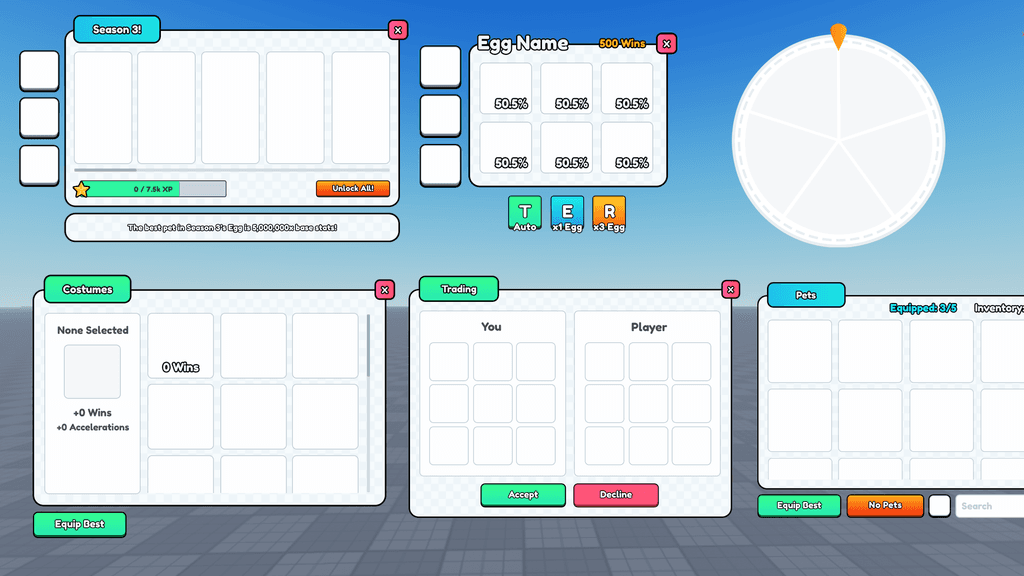 Simulator UI Kit