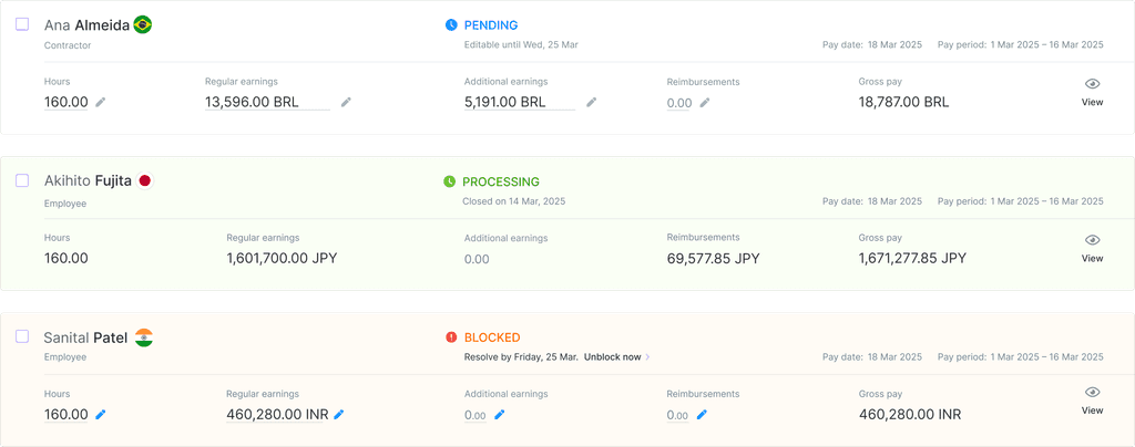 Plane | Payroll and HR for startups