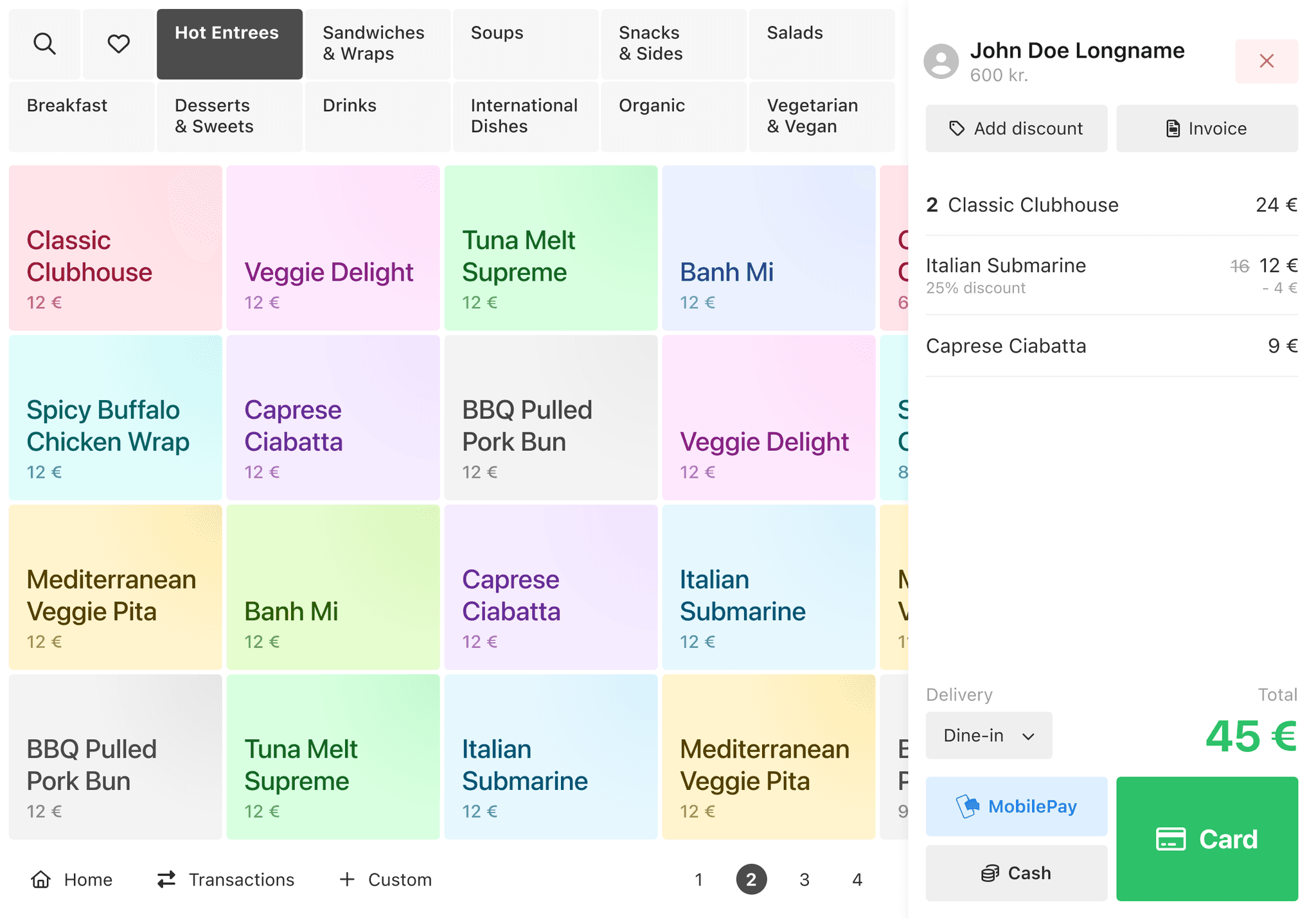 Modern POS System | Built for Contract Catering