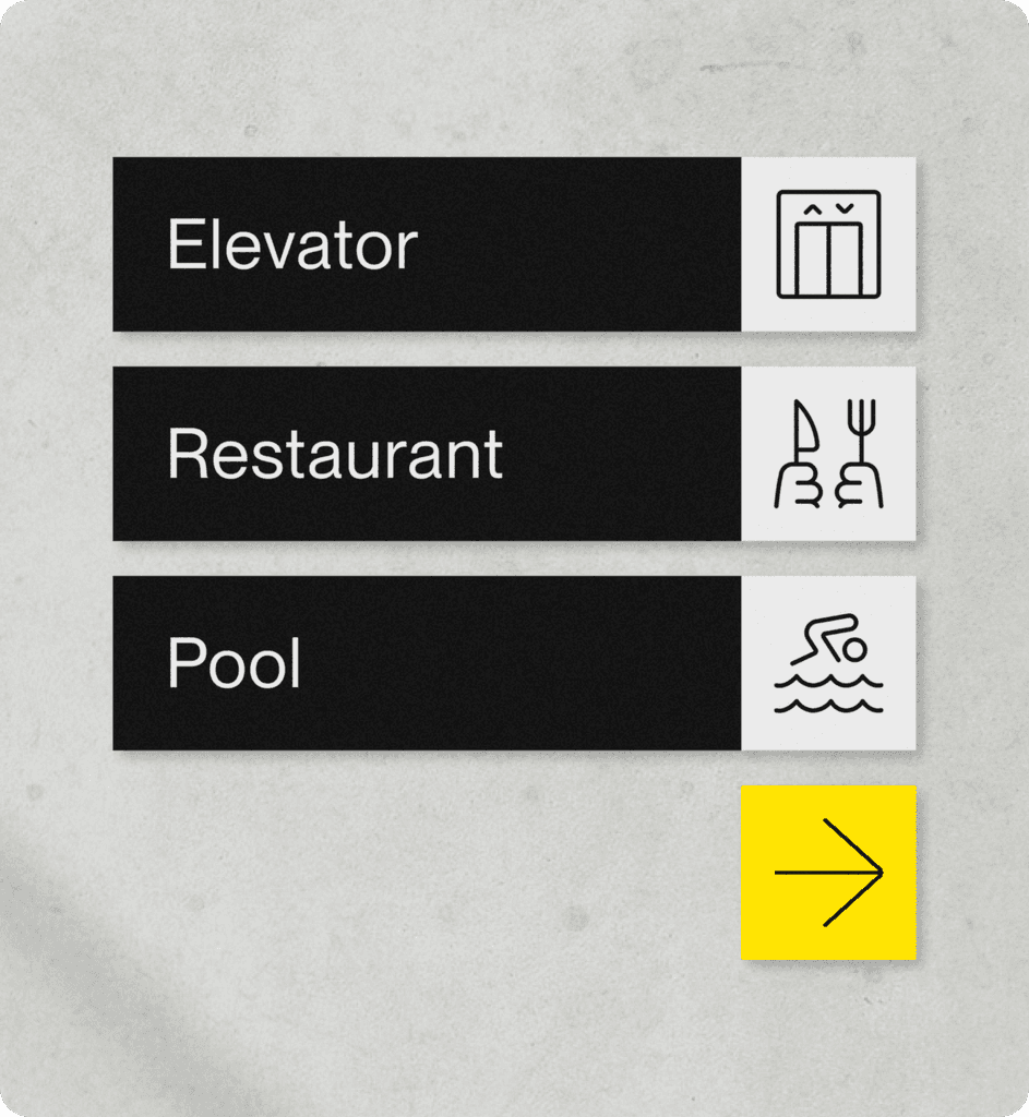 Icons for Signage Design