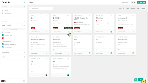 Blog: How to Use ClickUp Docs (beginner Tutorial) - ProcessDriven