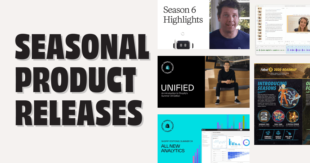 How companies use seasonal releases for product storytelling (with ...