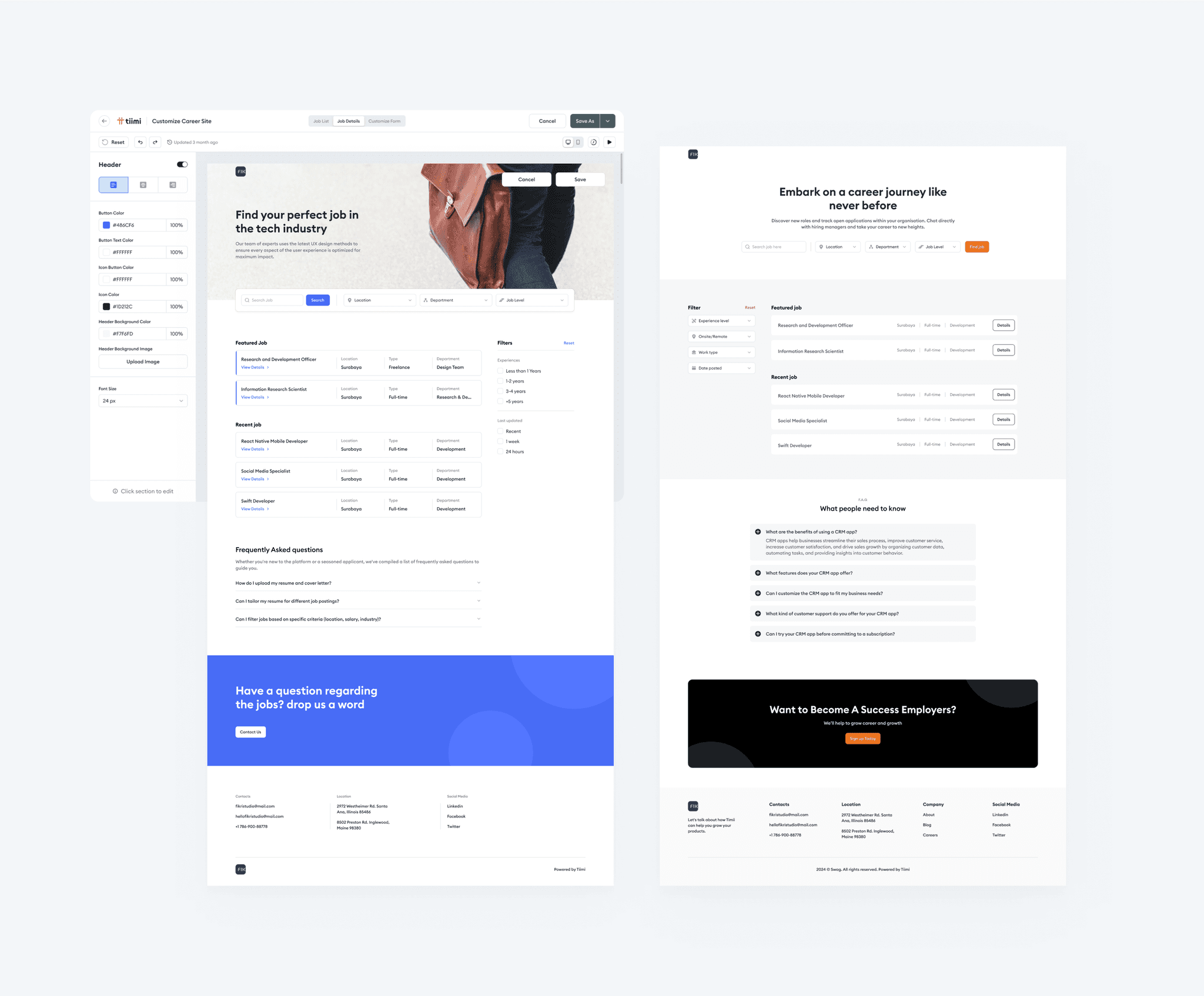 Tiimi – SaaS HR Management Platform