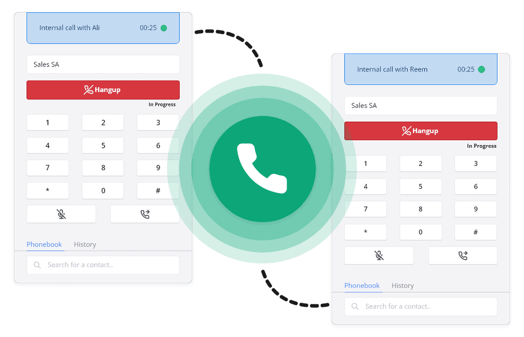 Internal Team Calls Simplified | Maqsam