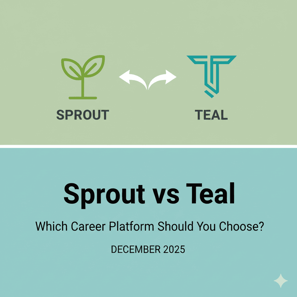 Sprout vs Teal: Which Career Platform Should You Choose? (December 2025 ...