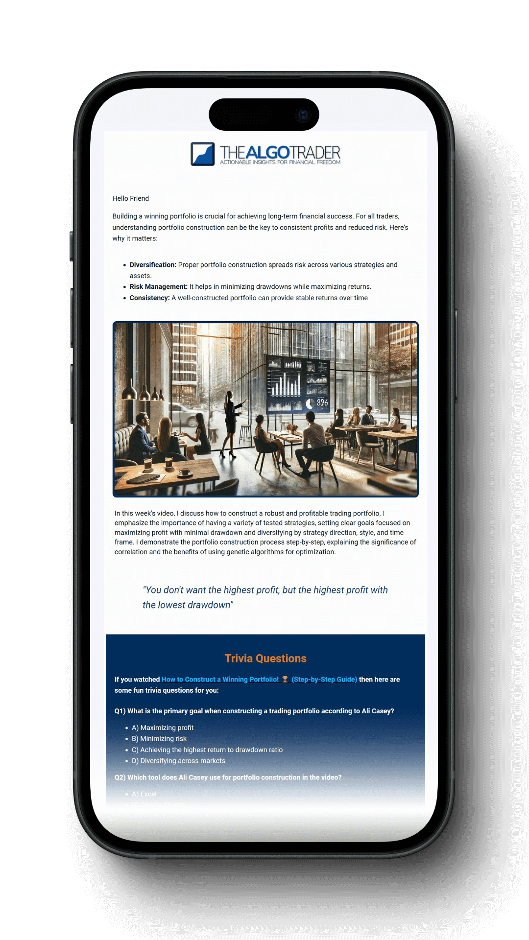 The AlgoTrader - Trading Tips & Education