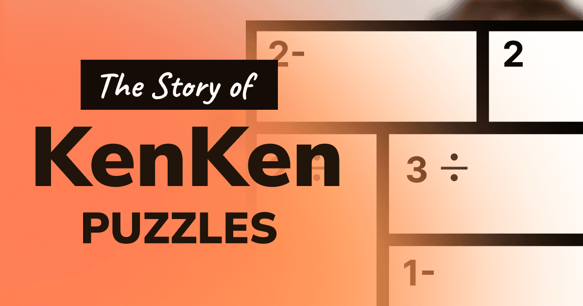 The Origin of the KenKen Puzzle, a History of Building a Sudoku Competitor