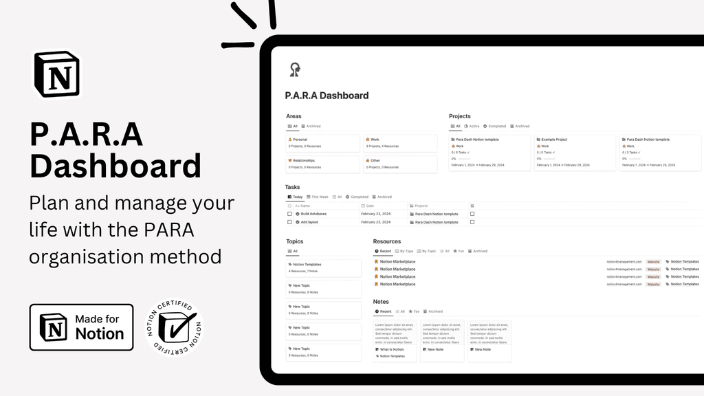 50 Best Notion Dashboards for 2025 (Paid & Free)