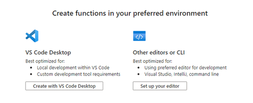 Creating a basic Azure Function App and Azure Function