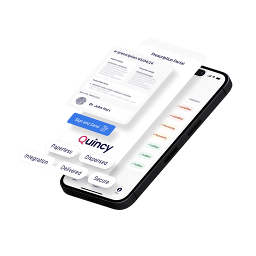 Quincy - the free prescribing platform for clinics