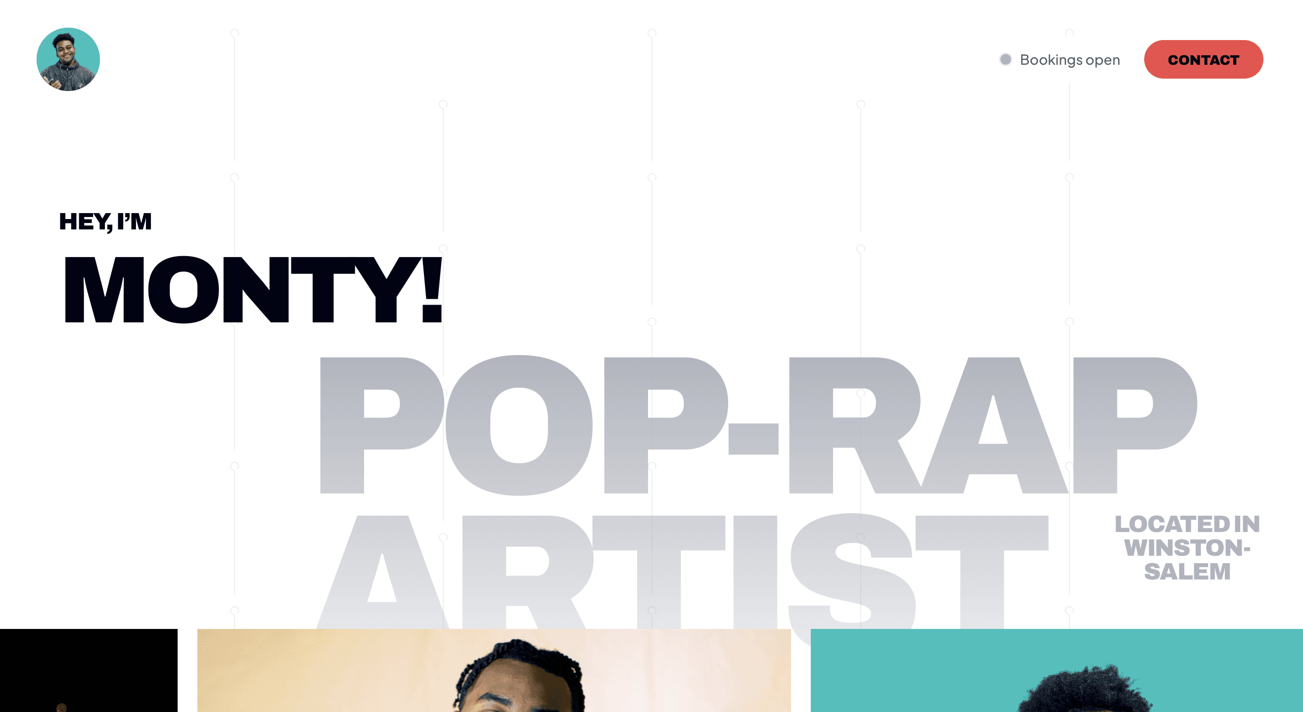 Monty Pop-Rap Artist