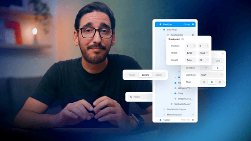Framer Academy: Lesson Adding Images, Video, and Text