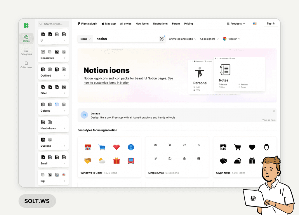 Best 10 Notion Icons - Make your Notion aesthetic - Solt Wagner
