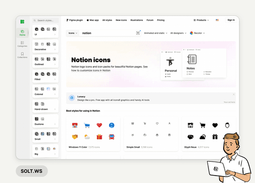 Best 10 Notion Icons - Make your Notion aesthetic - Solt Wagner