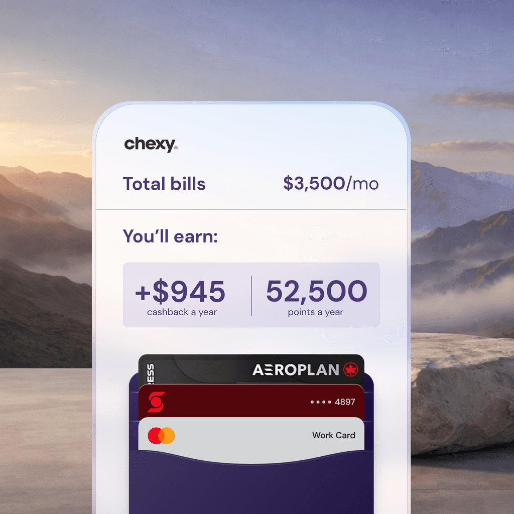 Pay Bills with a Credit Card in Canada | Earn Rewards | Chexy