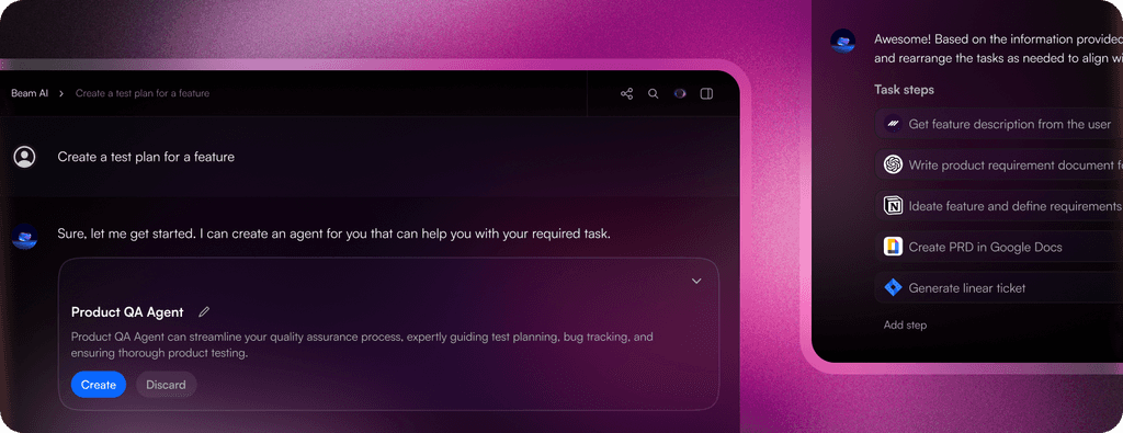 Agentic Workflows | Beam AI