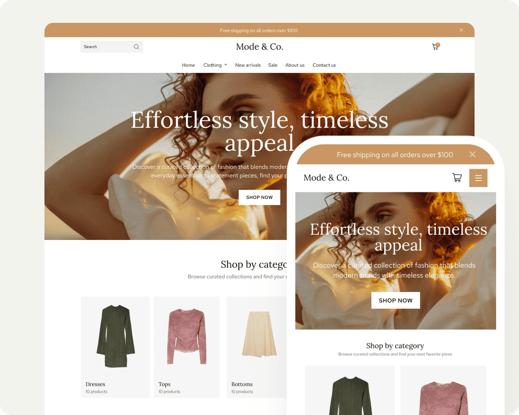 Free E-Commerce Website Templates – Online Store Designs for Every Business