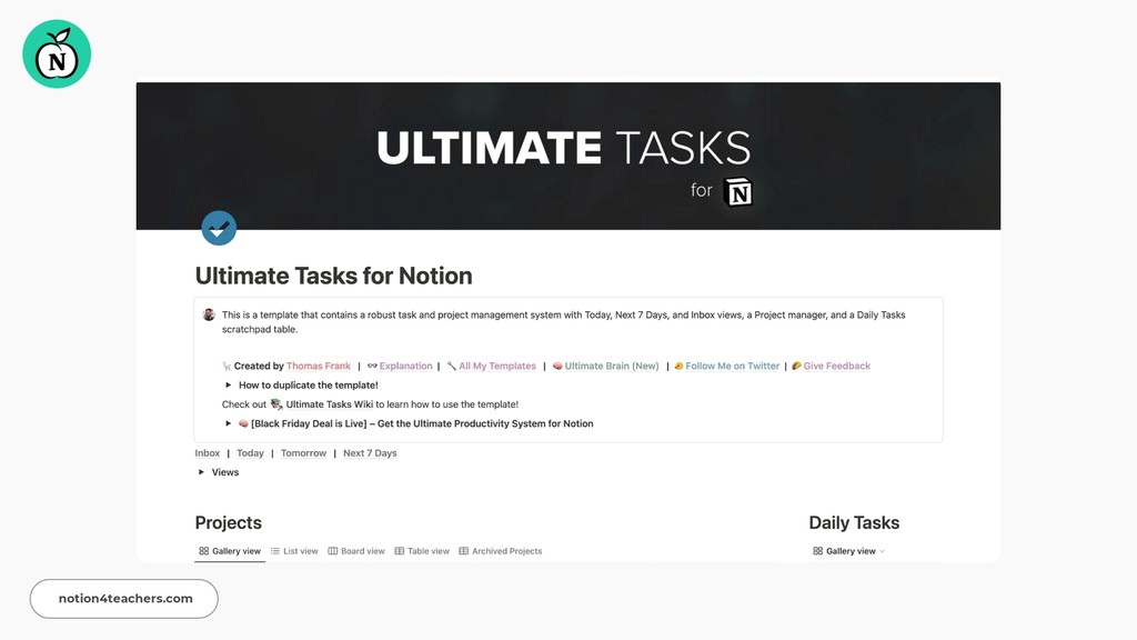 The 25 Best Notion Task Manager Templates