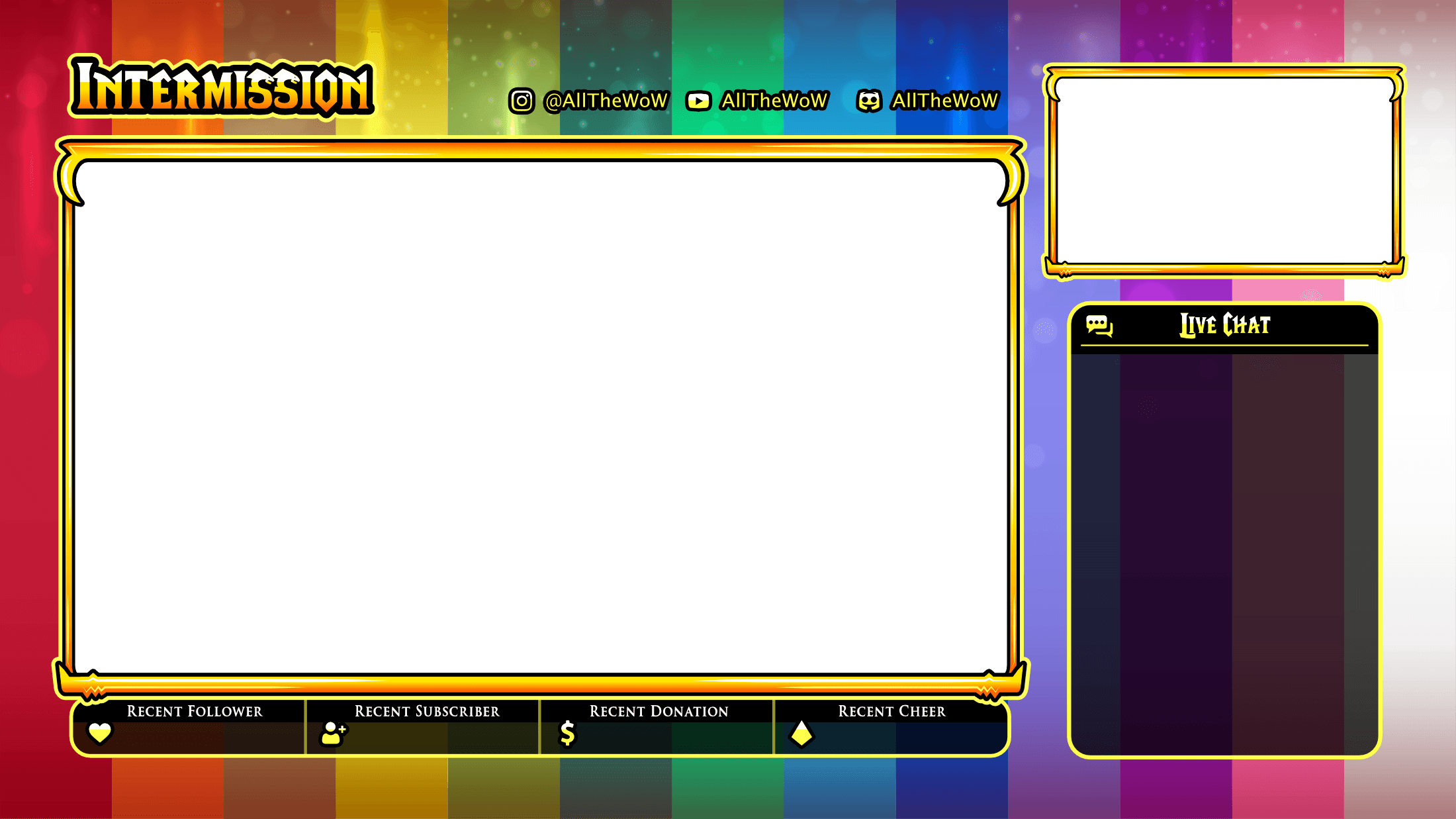 Twitch BRB Screen - Custom Designs