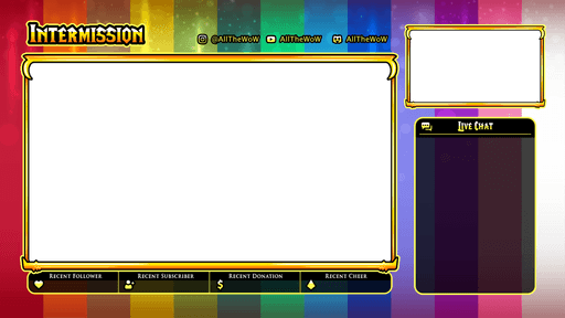 Twitch BRB Screen - Custom Designs