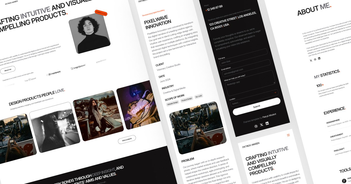 Product Design Portfolio, Pavan