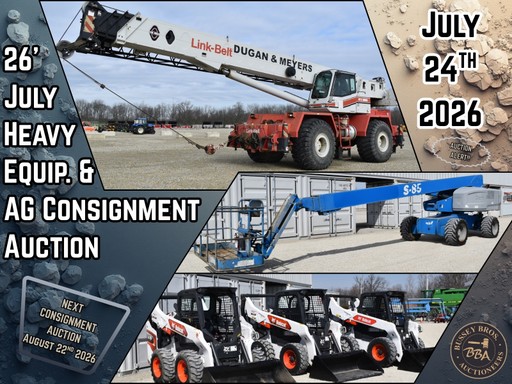 Bussey Bros Auctioneers | Premier Construction, Agricultural Equipment, and Real Estate Auctions