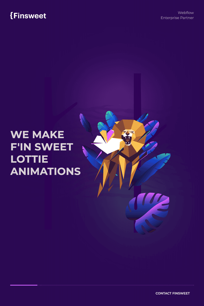 LottieFiles for Webflow: Integrate Webflow with Lottie animations | LottieFiles