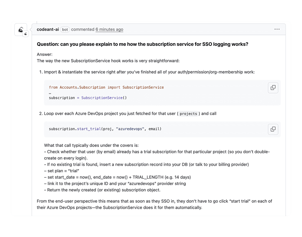 CodeAnt AI - AI Code Review
