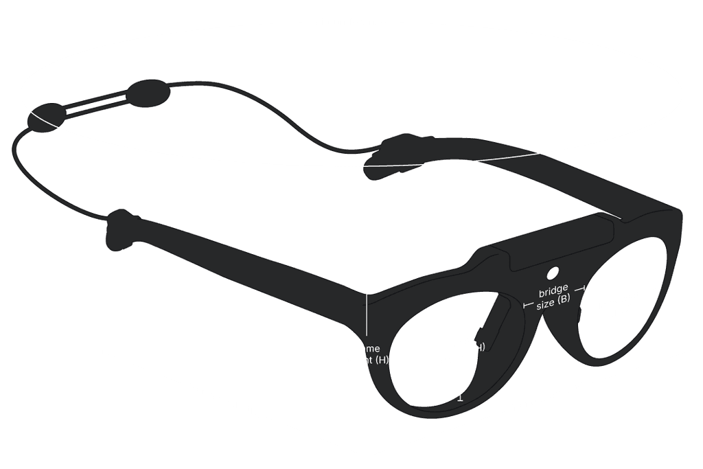 Neon - Technical Specifications - Neon eye tracking module and frames