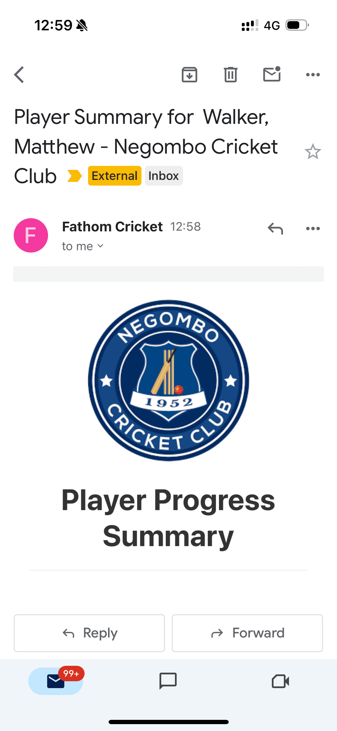 Fathom Cricket - The Cricket Feedback App for Coaches, Parents and Players
