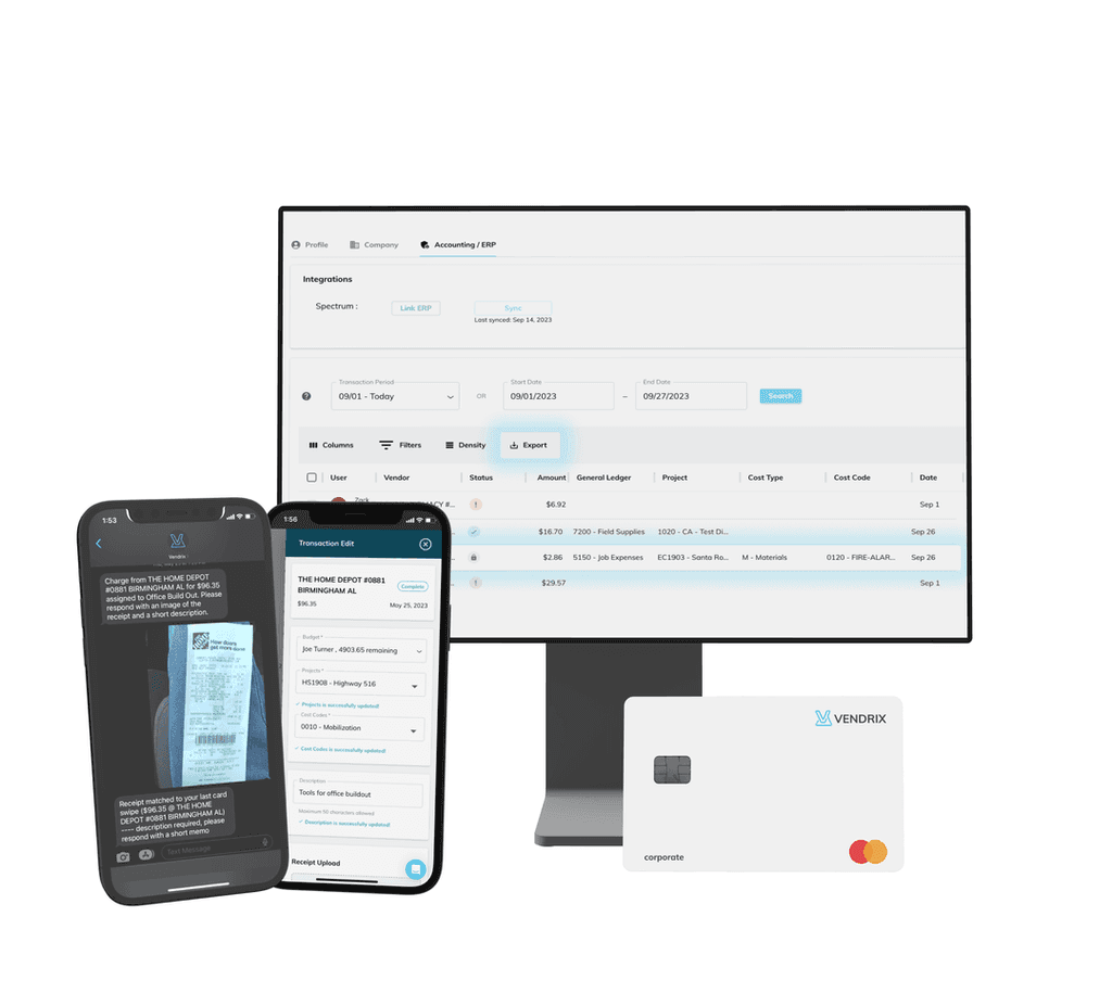 Vendrix - Best Credit Card for Construction Businesses