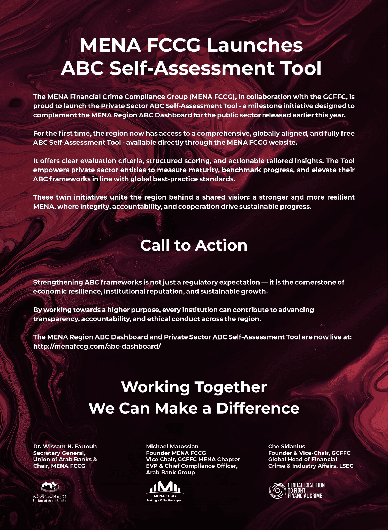 MENA FCCG Launches ABC Self-Assessment Tool - Global Coalition to Fight ...